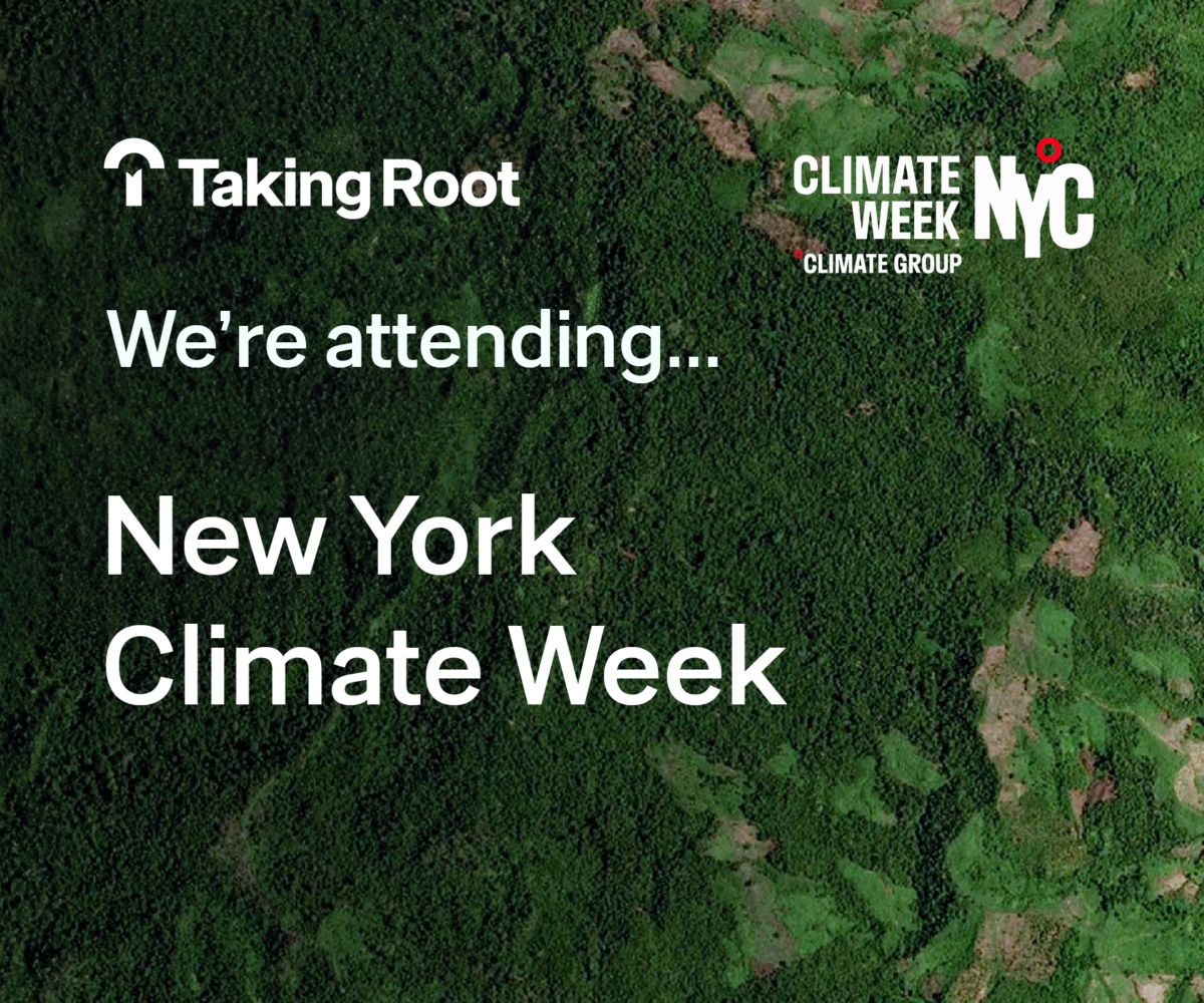 Event: New York Climate Week - Taking Root
